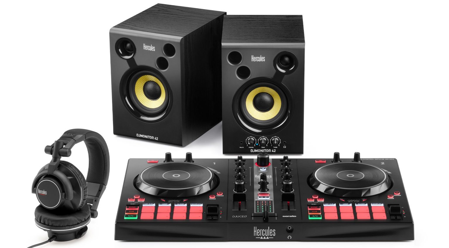 Hercules DJ Essential Kit ist ein DJ-Setup zum Sparpreis!