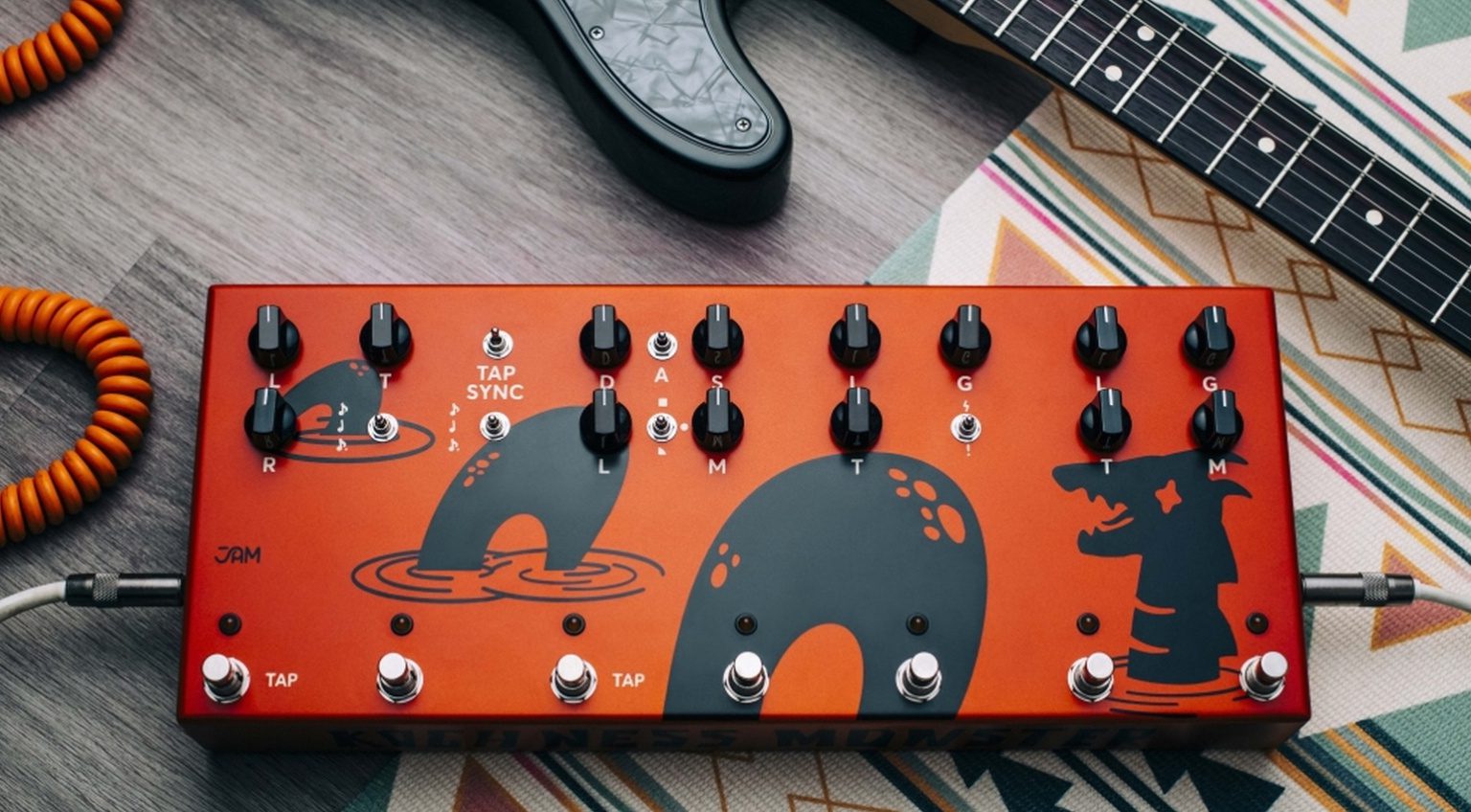 Jam Pedals Koch Ness Monster Supreme: Dieses Multi-Pedal ist ...