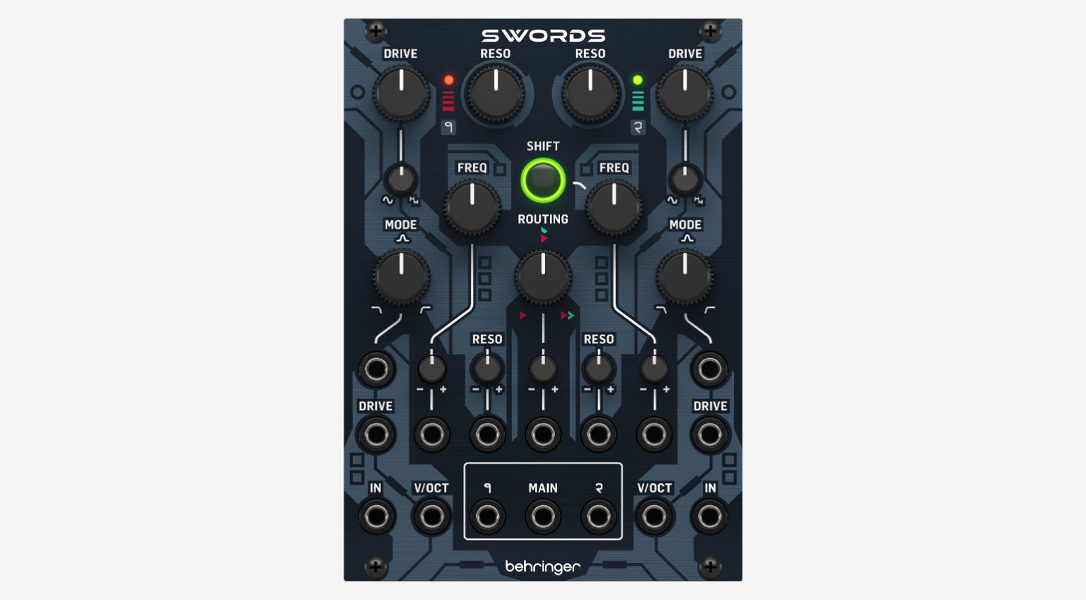 Behringer SWORDS: Klon von Mutable Instruments Blades