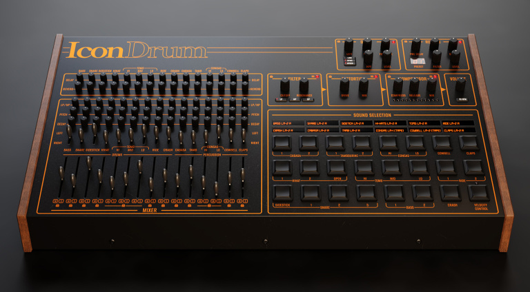 Behringer LM Drum: LinnDrum-Klon mit Sampling - gearnews.de
