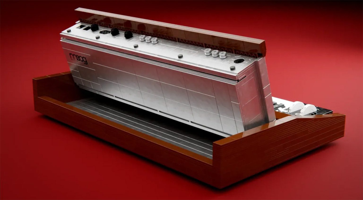 Lego-Minimoog: Der Klassiker der Synthesizer-Geschichte als Modell