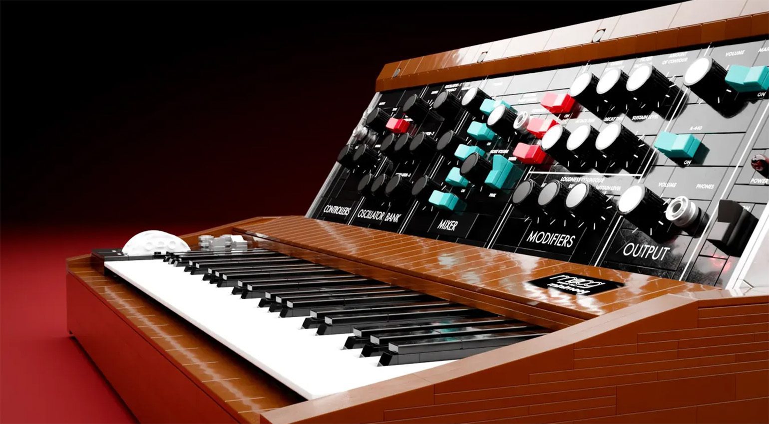 Lego-Minimoog: Der Klassiker der Synthesizer-Geschichte als Modell