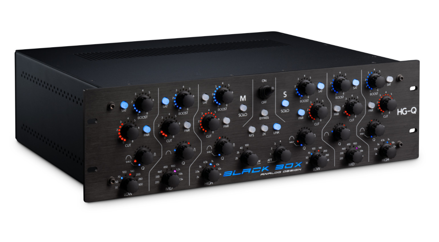 Black Box Analog Design HG-Q: Hardware-EQ, Saturator, Plugin