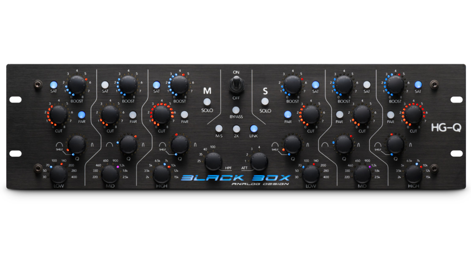 Black Box Analog Design HG-Q: Hardware-EQ, Saturator, Plugin
