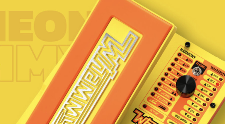 MonoNeon Whammy von DigiTech mit neuem Hypersonic-Modus!