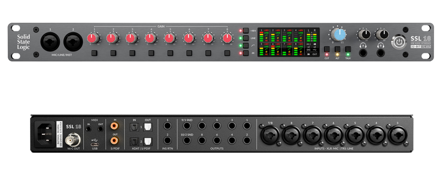 SSL 18: Das bisher beste Interface von Solid State Logic?