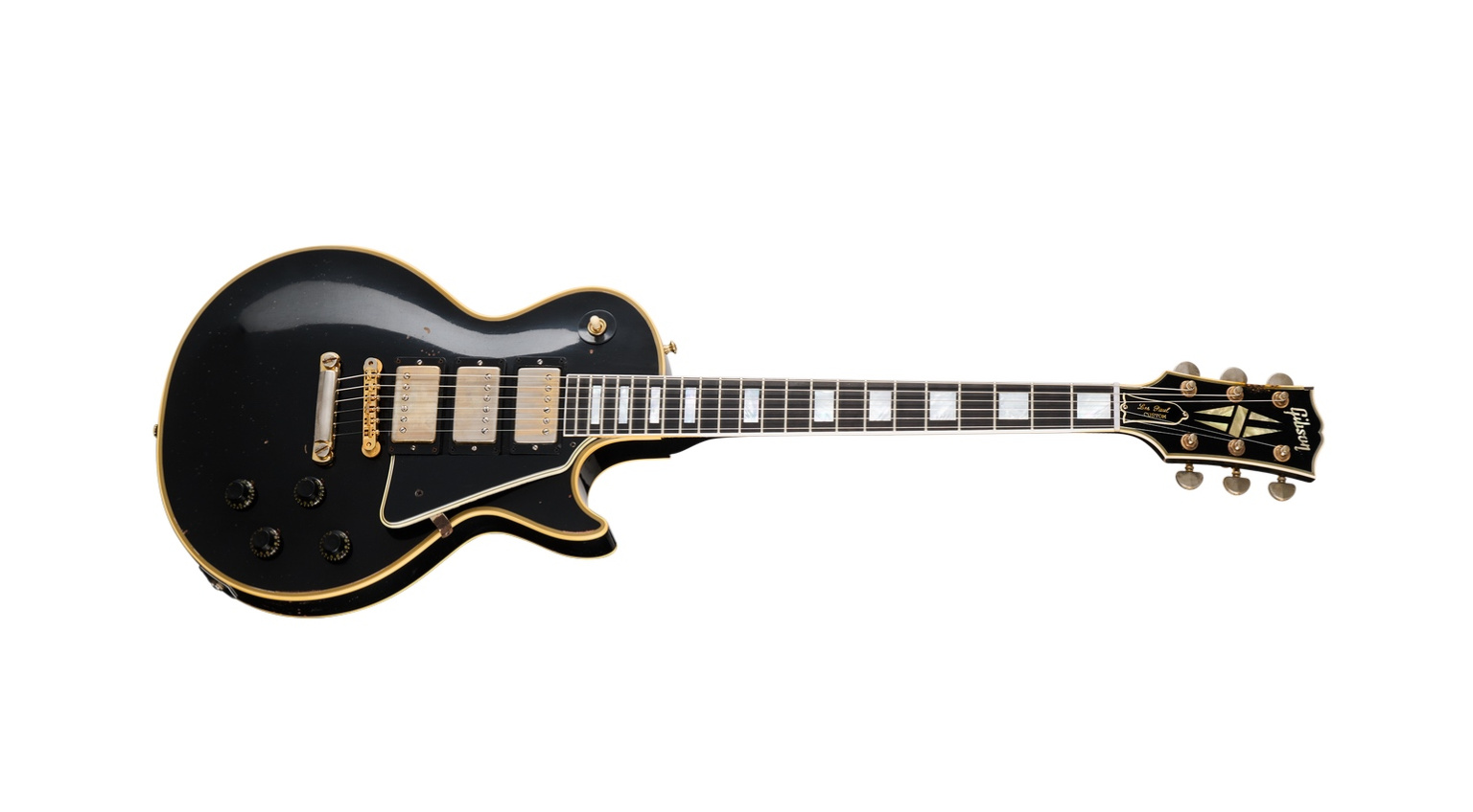 Gibson Eric Clapton 1958 Les Paul Custom Ebony: Eine Gitarre für ...