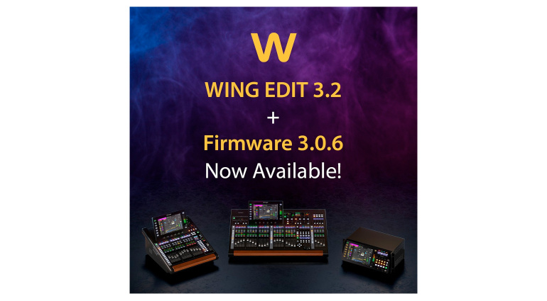 Behringer WING Update 3.1: Neue Effekte, neue Apps und mehr!
