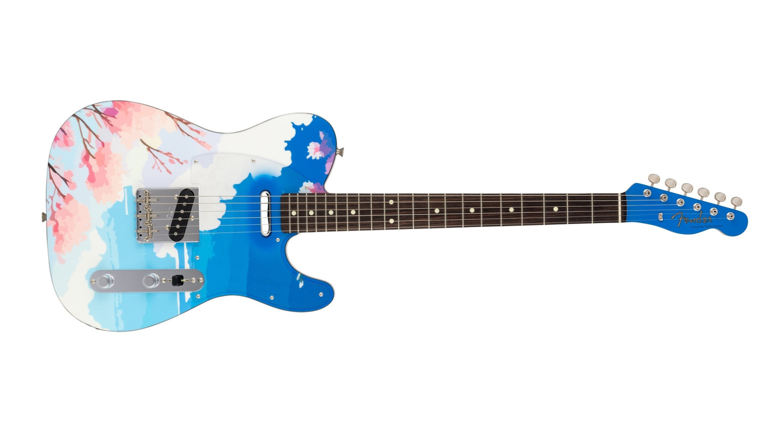 Fender Made in Japan Limited Sakura Telecaster: Wunderschöne Frühlings ...