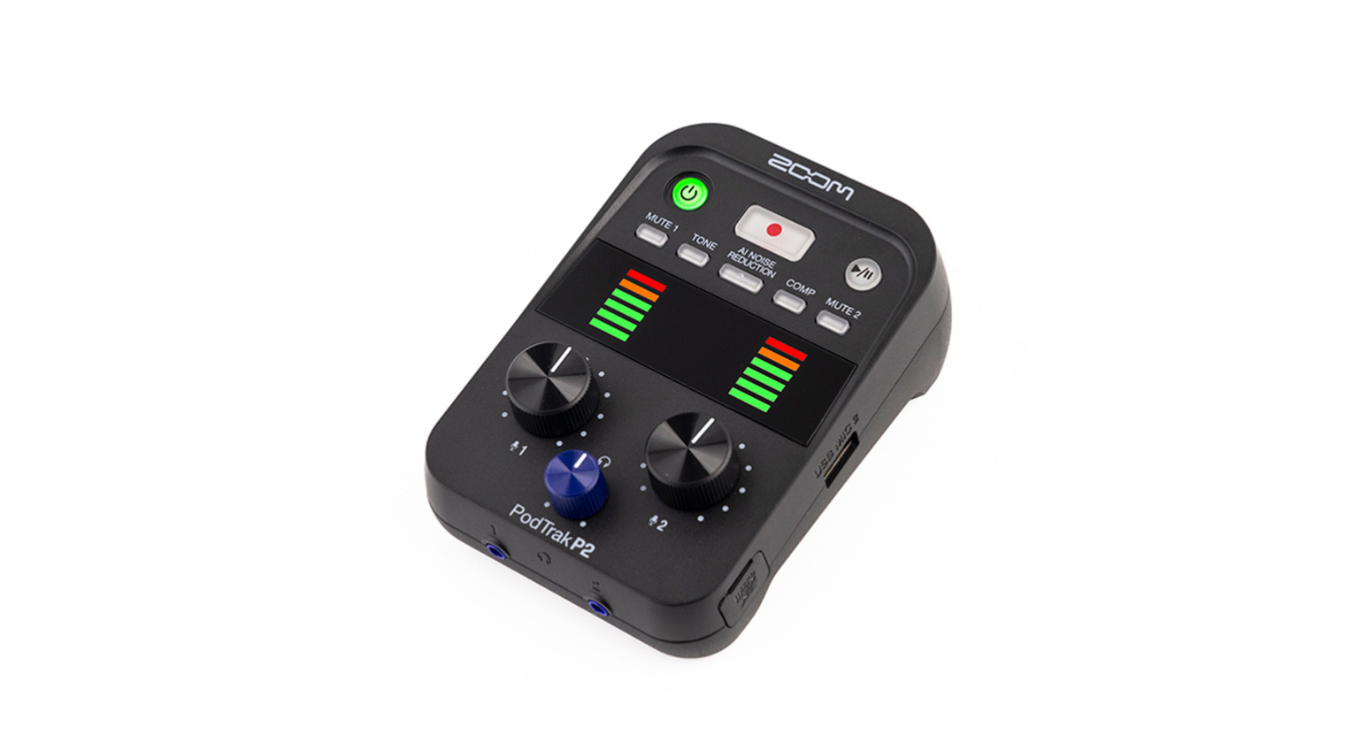 Zoom PodTrak P2: Mobiler Recorder für Podcaster und Streamer