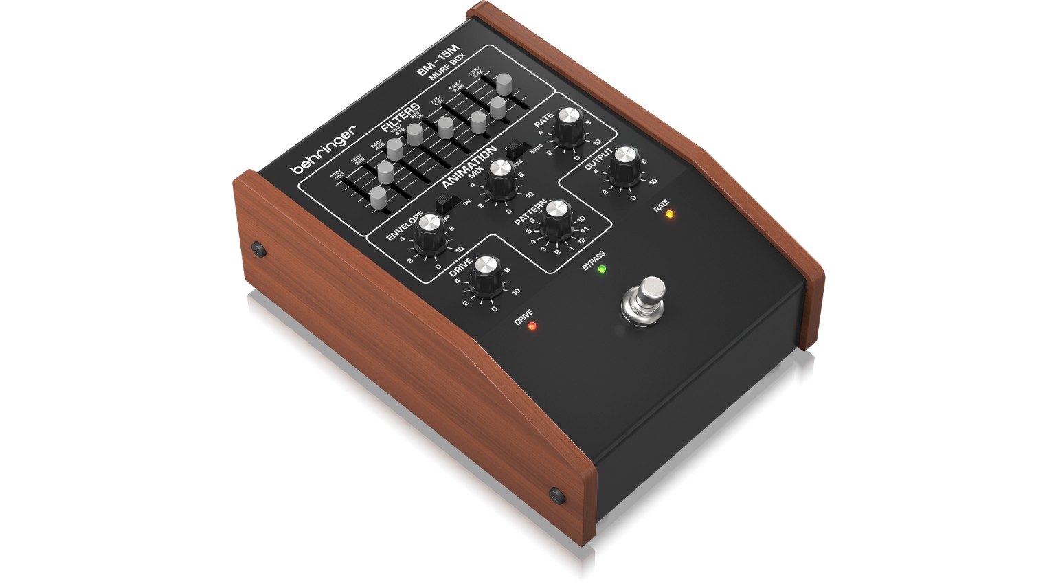 Behringer BM-15M-MURF-BOX: Ein Moogerfooger-Filterpedal-Klon mit Tiefe