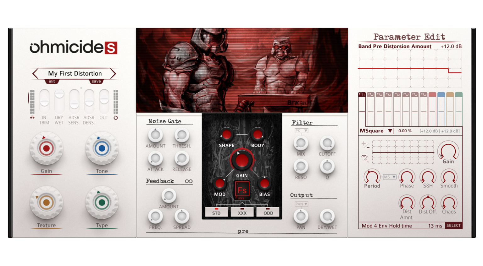 OhmForce Ohmicide[S]: Plugin für Distortion und viel mehr!