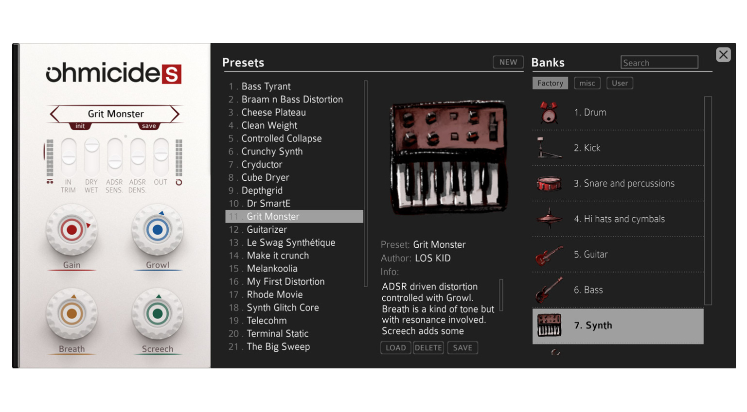 OhmForce Ohmicide[S]: Plugin für Distortion und viel mehr!