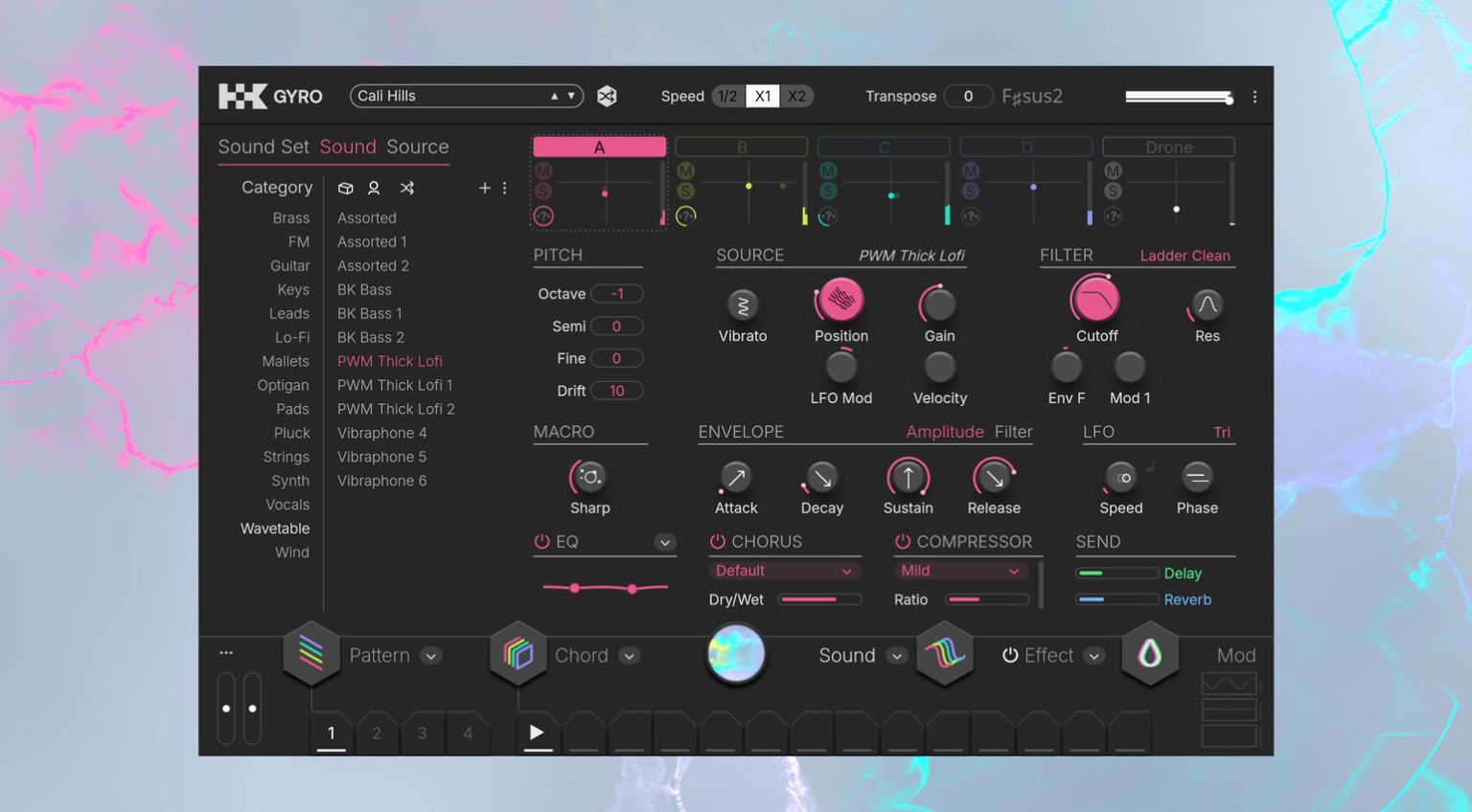 10K Audio Gyro: Generatives Echtzeit-Loop-Instrument