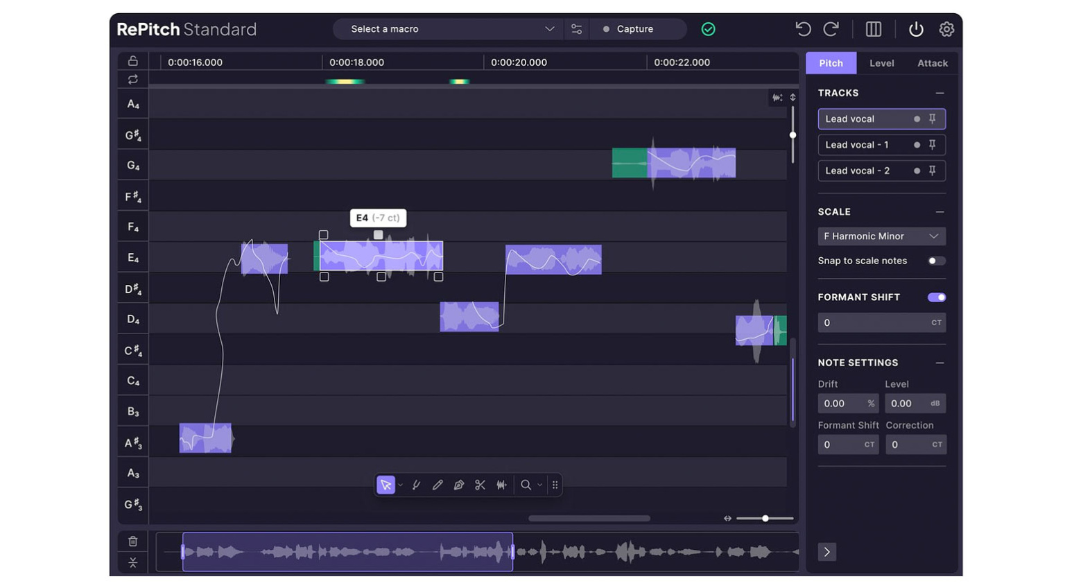 Synchro Arts RePitch 2: Update für das Vocal-Editing-Tool
