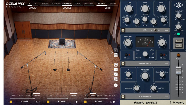 Ocean Way Studios Deluxe: Universal Audio bringt Hollywood-Sound ins Studio