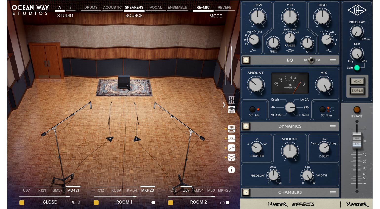 Ocean Way Studios Deluxe: Universal Audio bringt Hollywood-Sound ins Studio