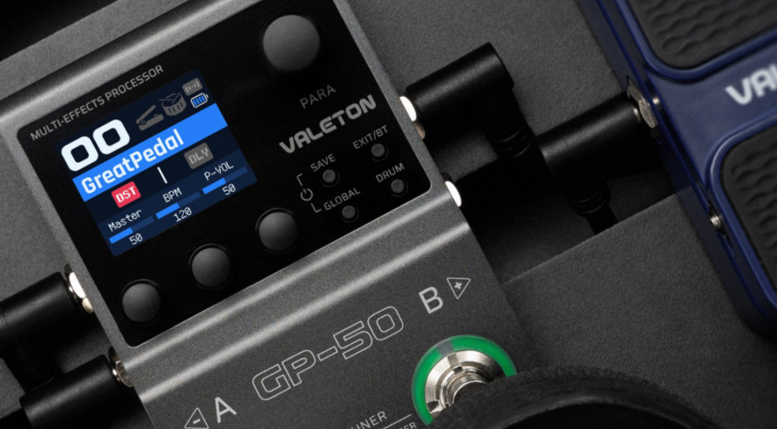 Valeton GP-50: Multi-Effekt-Kraftpaket und NAM-Pedal mit Akku - gearnews.de