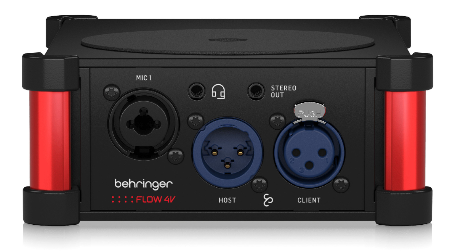 Behringer FLOW 4V: Mobiler Recorder mit 32 Bit-Float und USB