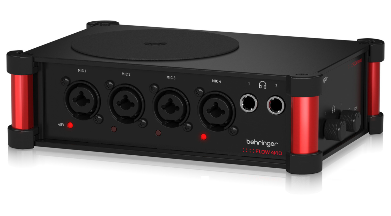 Behringer FLOW 4V: Mobiler Recorder mit 32 Bit-Float und USB