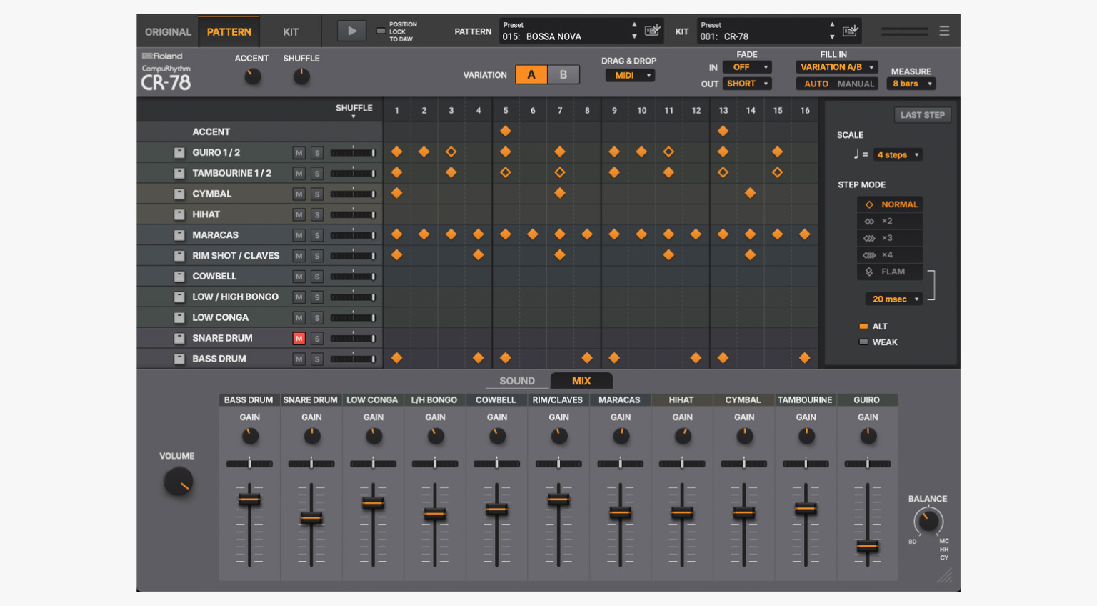 Roland CR-78 Plugin: In The Cloud Tonight! - gearnews.de
