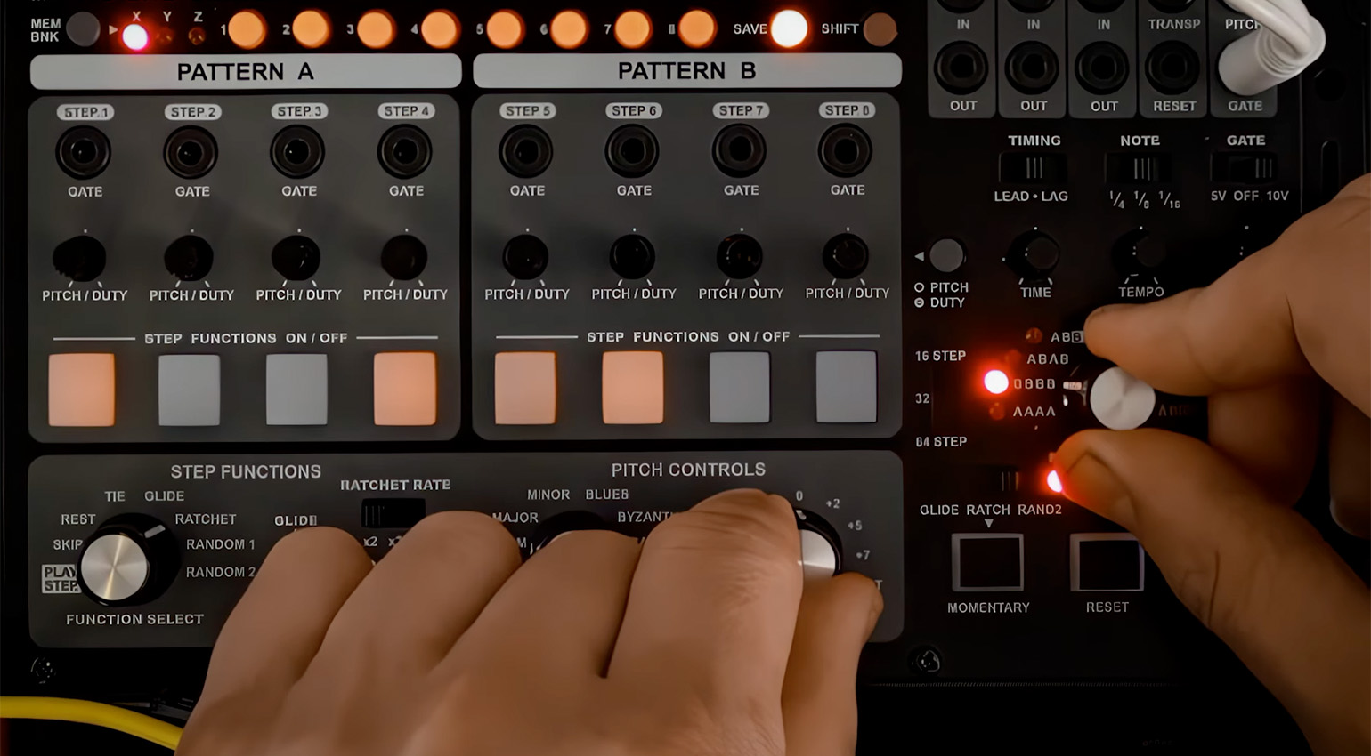 Stylophone On-The-Fly: Performance-Sequencer mit bis zu 64 Steps!